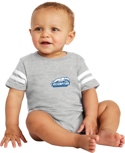 Assumption Vintage Heather Jersey Bodysuit Assumption University ...